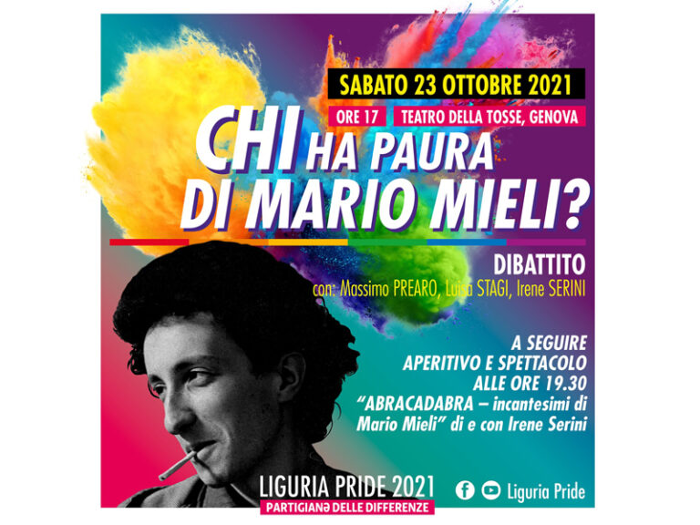Chi ha paura di Mario Mieli? — Teatro della Tosse - Genova